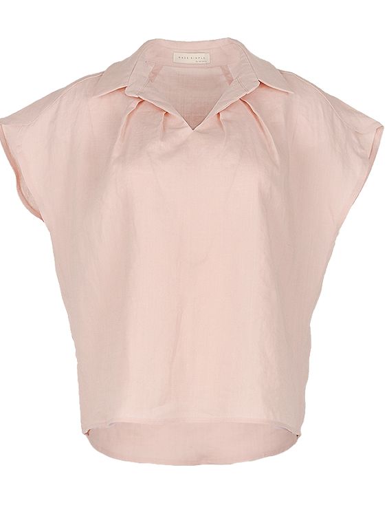 Linen Pintuck Shirt Blouse (MSPR4BL06) : 파슨스 Parsons