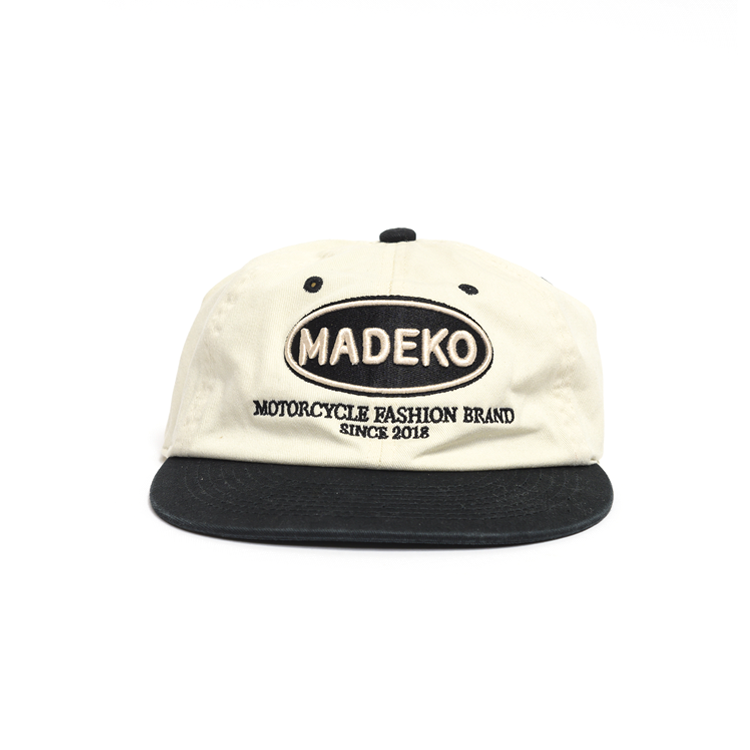 TWO-TONE CAP_BLACK : 마데코 (MADEKO)