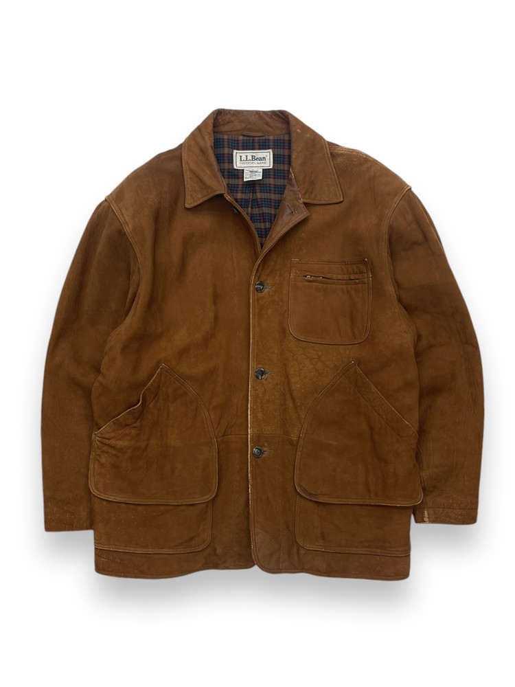 80's L.L.Bean Nubuck Hunting Jacket (L,108-110) : 라이트하우스 스토어