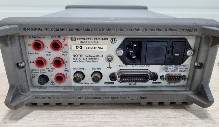 HP 34401A Multimeter 멀티미터 : 엠아이티솔루션