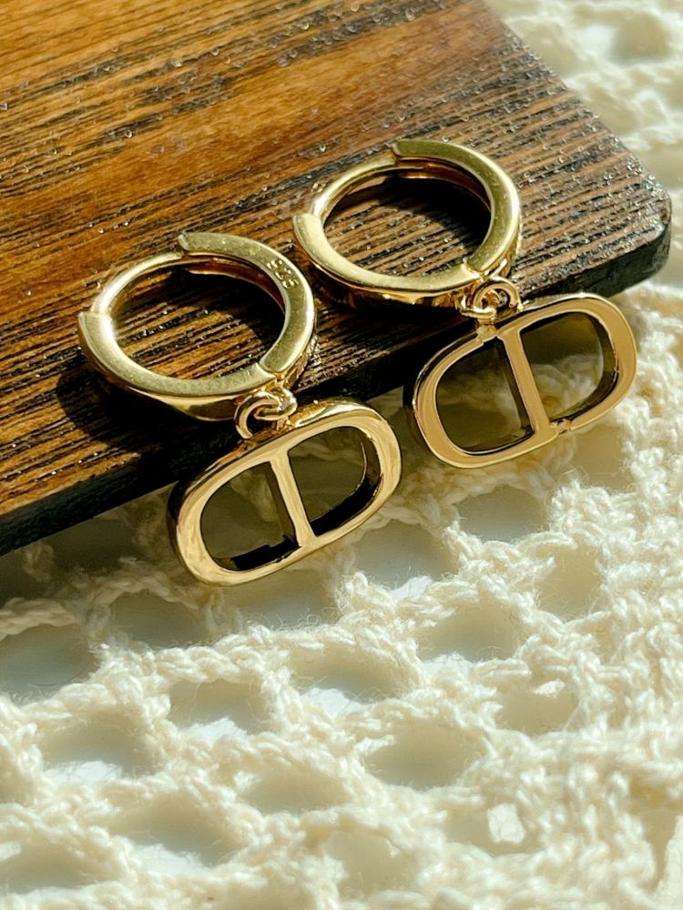 실버925 CD포인트 펜던트 귀걸이 SEF109 : HRM SILVER