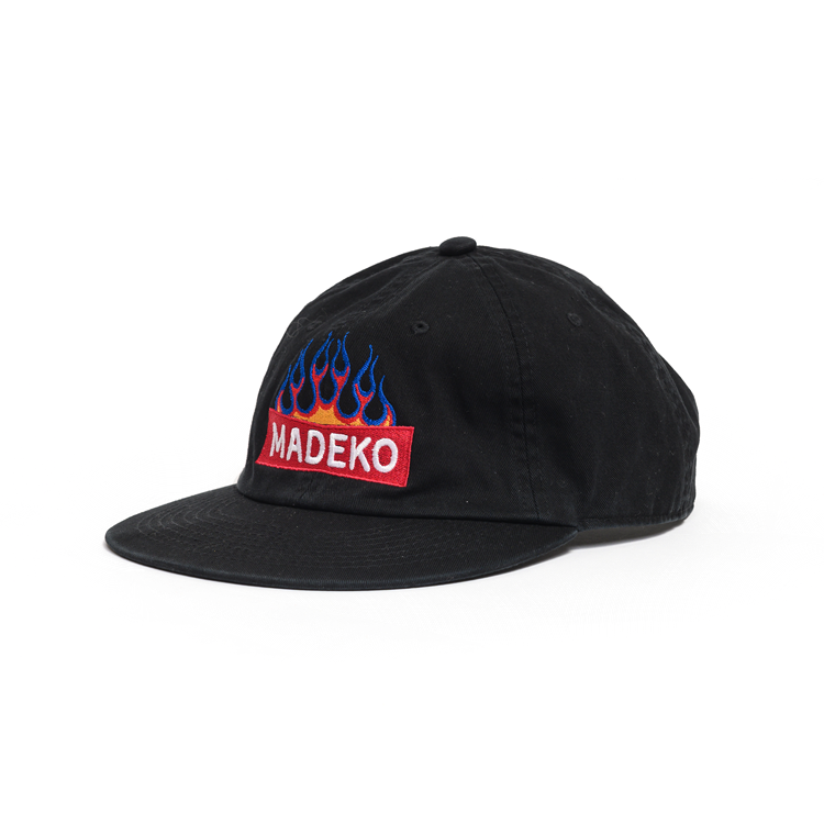 FLAME CAP_BLACK : 마데코 (MADEKO)