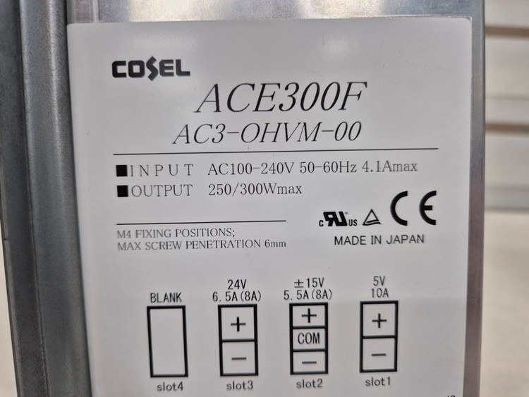 COSEL ACE300F : 엠아이티솔루션