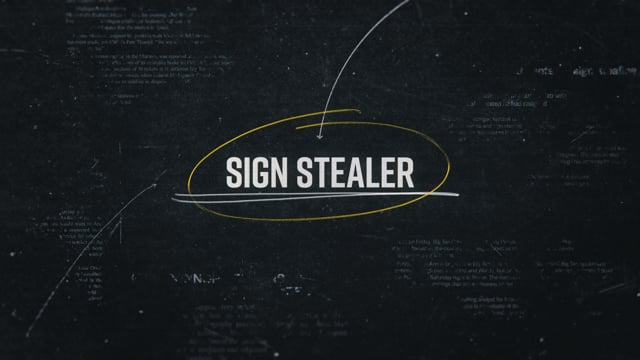 “Untold: Sign Stealer” Documentary Graphics : mg25