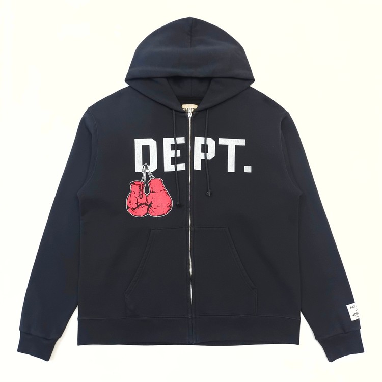 갤러리 디파트먼트 복싱 MERCH 집업 후디 블랙 : TWTW 레플리카