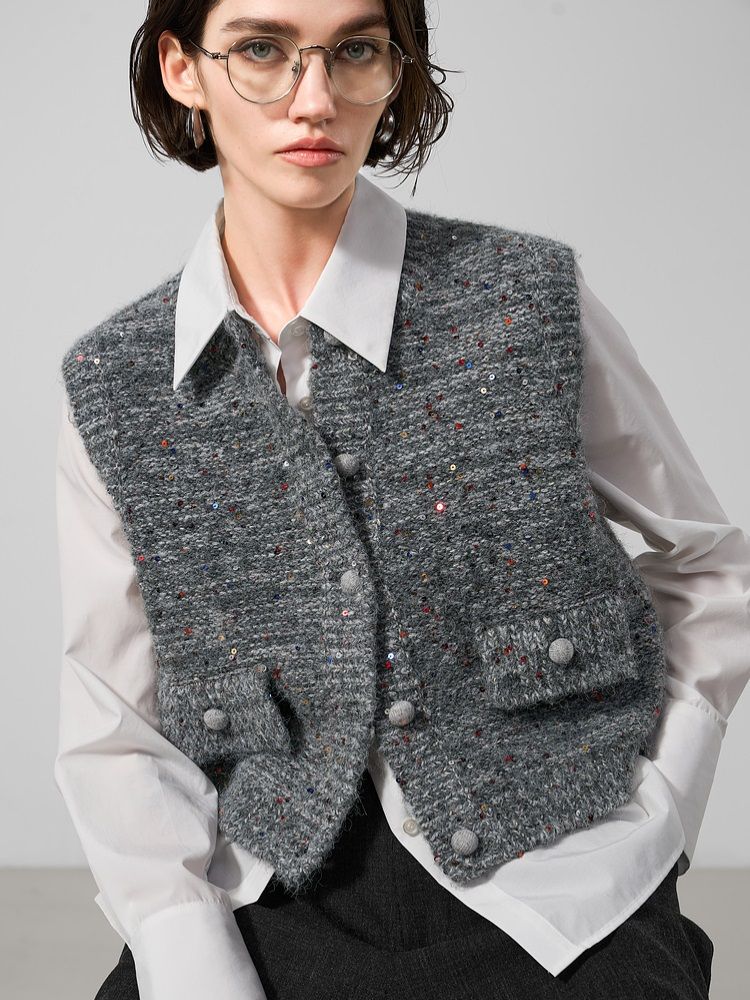 Biselena Romantic Pearl Layered Vest : 엘레니크(Elenique)