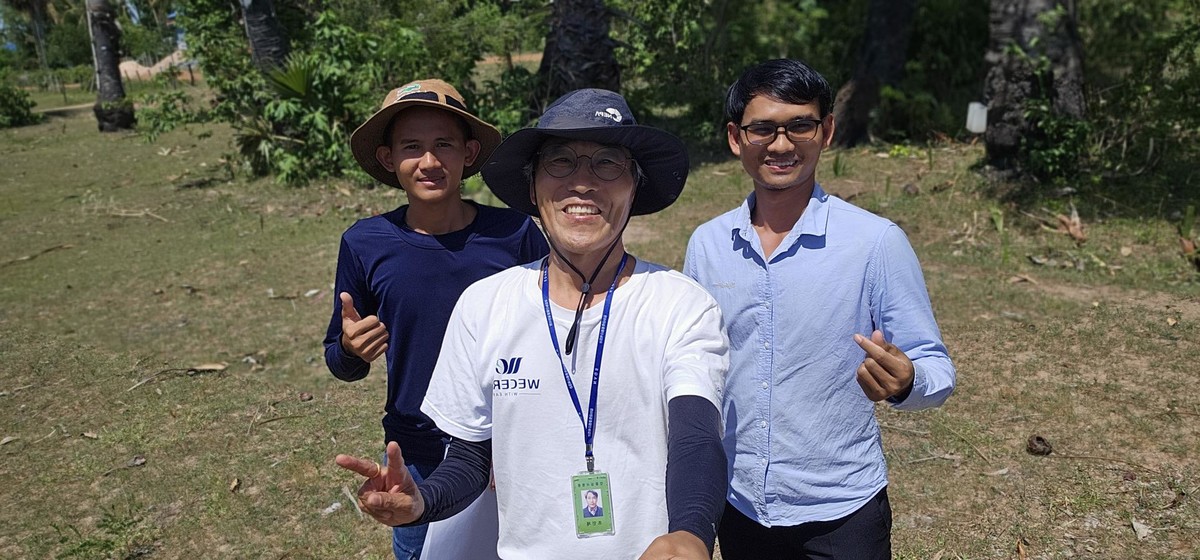 위써트인증원 캄보디아 농장 심사 현장 : WECERT 위써트인증원