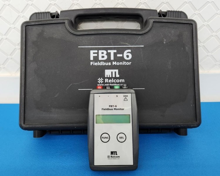 Relcom Fieldbus Monitor FBT-6 배선검사기 모니터 : 엠아이티솔루션