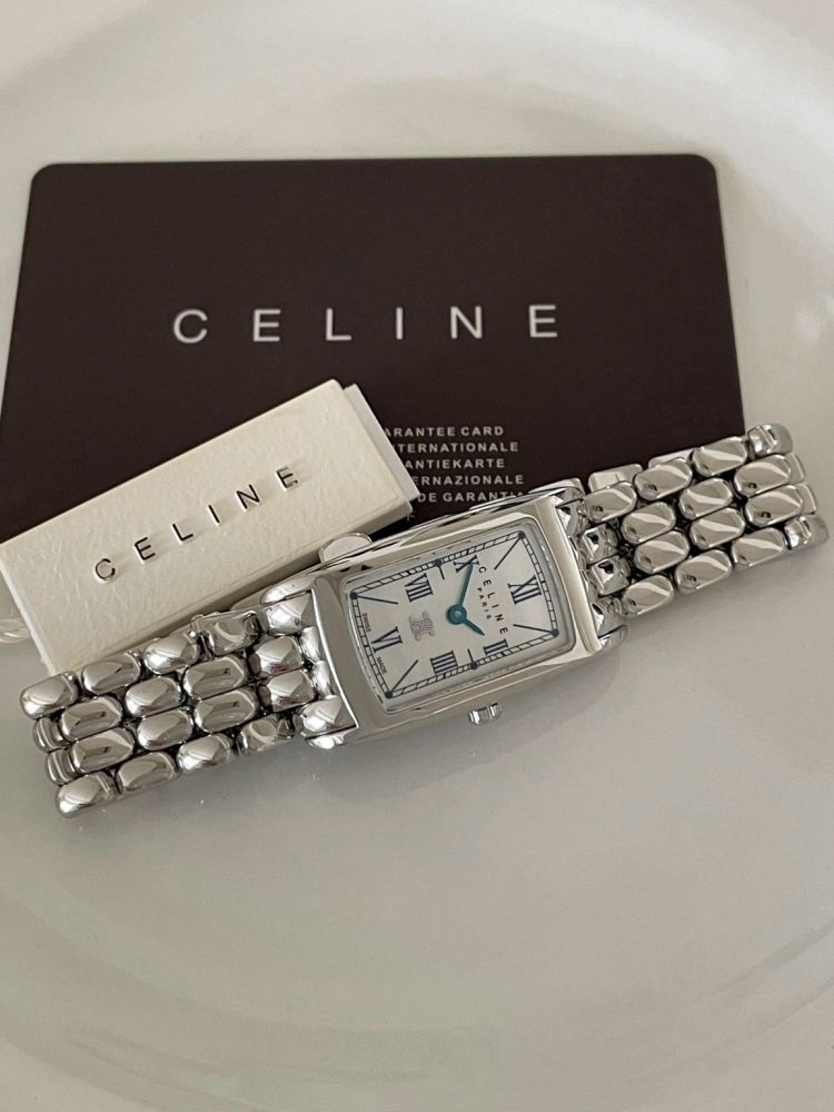 CELINE Triomphe steel watch : LE AMANC 르아망