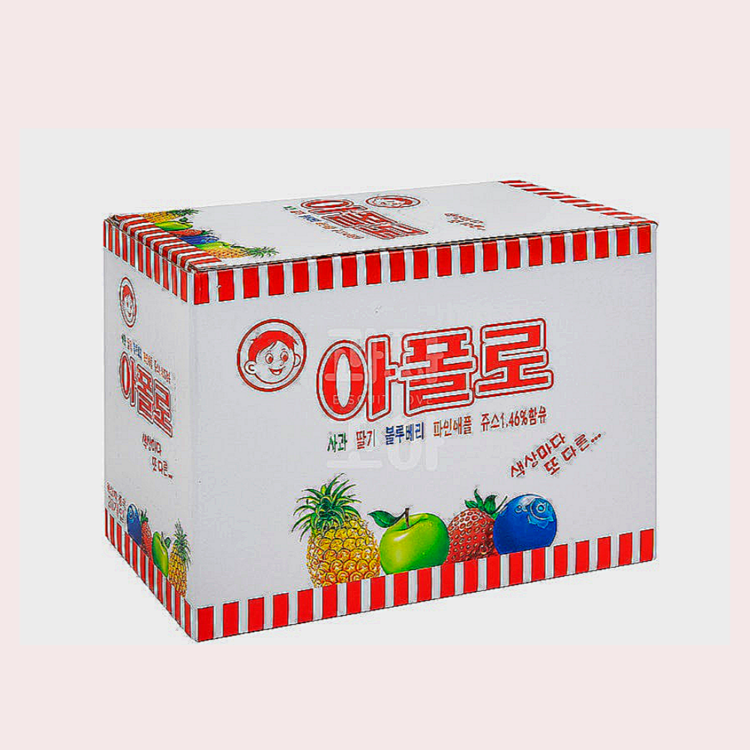 아폴로 36g x20개입 문방구 빨대과자