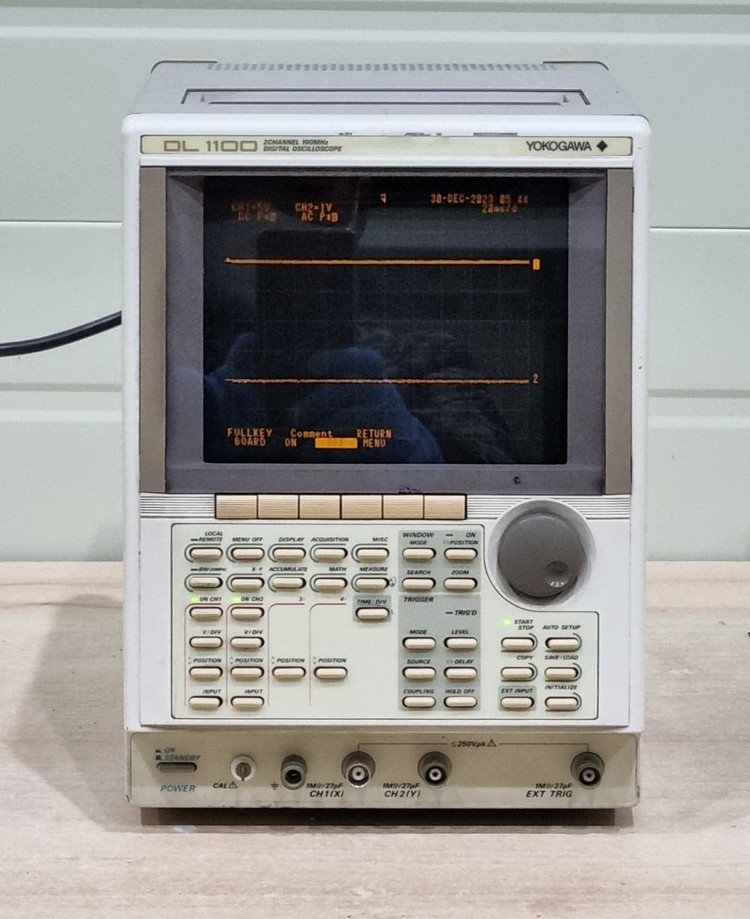 YOKOGAWA DL 1100 2CH 100MHz Oscilloscope 디지털 오실로스코프 : 엠아이티솔루션