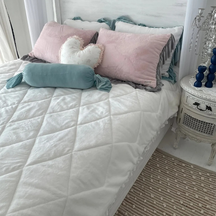 디뮤어 보테 화이트 스프레드 (2size) : 라벨르엠 - Labelle M