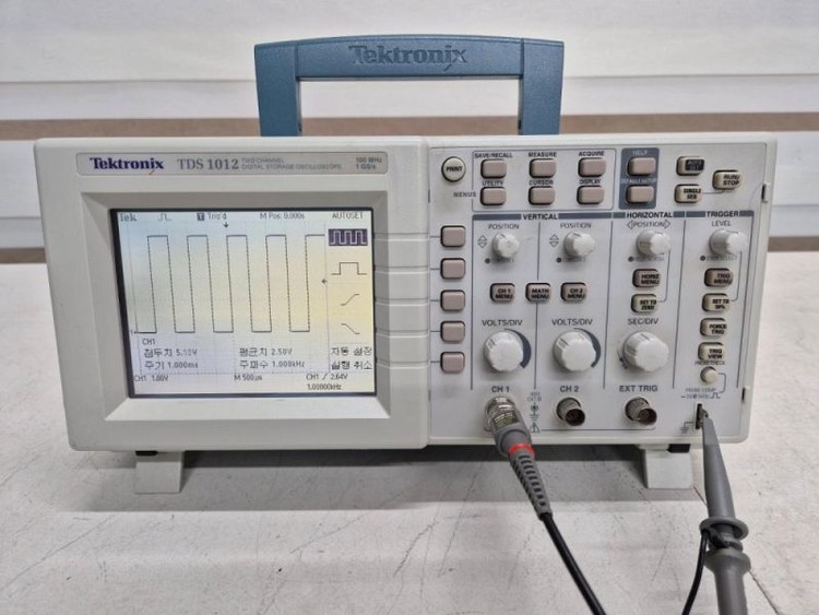 Tektronix TDS1012 2Ch 100MHz Oscilloscope 오실로스코프 : 엠아이티솔루션