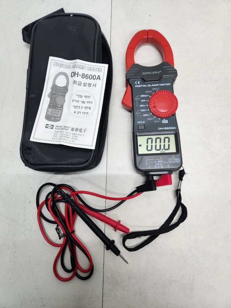 동화전자 디지털 클램프미터 DH-8600A : 엠아이티솔루션