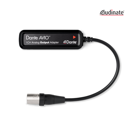 [Audinate] Dante AVIO Analog Output Adapter [1ch] : 캣츠렌탈