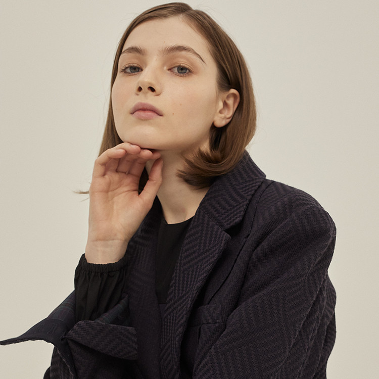 Double Collar Pointed Jacket : TORUS