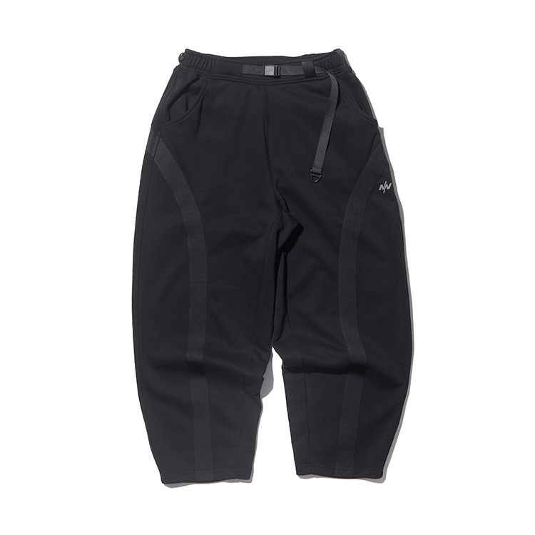ELEMENT SIDE SEAM SWEATPANTS - BLACK : Circles Cult Club