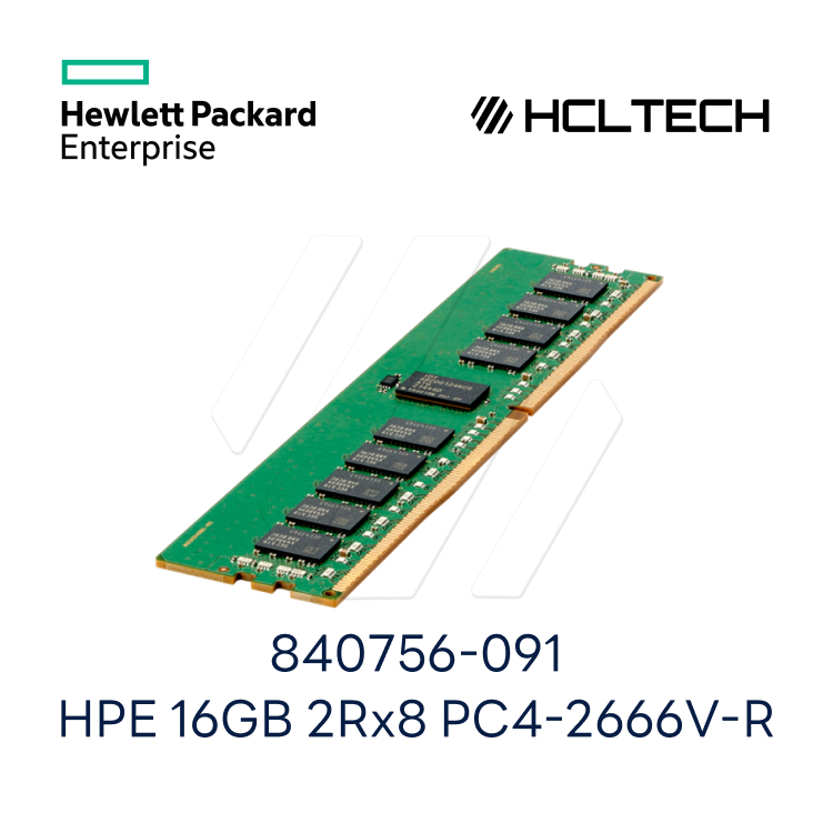 840756-091 / 868846-001 HPE 16GB 2Rx8 PC4-2666V-R : 에이치씨엘테크