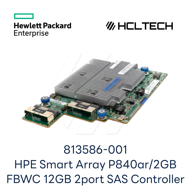 [중고] 813586-001 HPE Smart Array P840ar/2GB FBWC 12GB 2port SAS ...