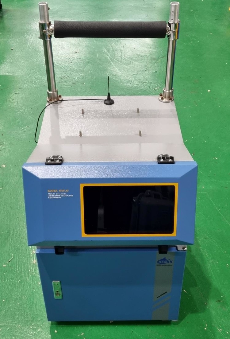 KEMIK Asbestos Sampler SARA-4000S 켐익코퍼레이션 자동멀티석면샘플러, 시료채취기 : 엠아이티솔루션