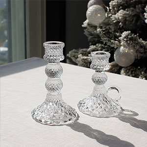 라벨르엠 크리스탈 아이스 테이퍼 캔들홀더 (2type) : 라벨르엠 - Labelle M