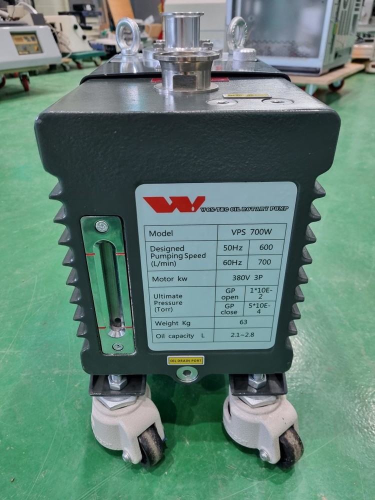 WON-TECH OIL Rotary Pump VPS 700W 진공펌프 / ULVAC YTP1500-4H04A(90L) : 엠아이티솔루션