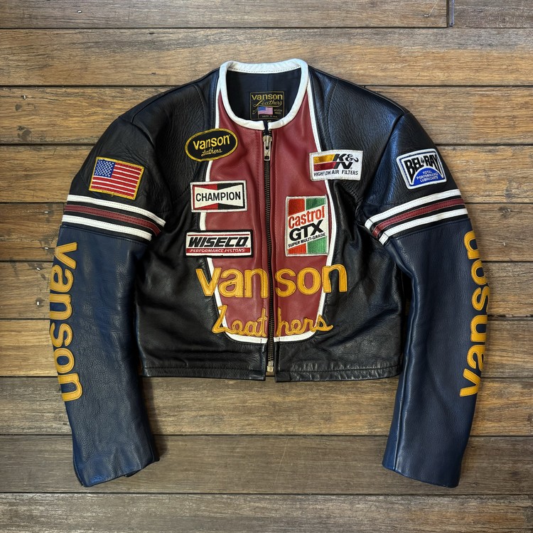 [40] Vanson One Star Leather Jacket : masterpiecehannam