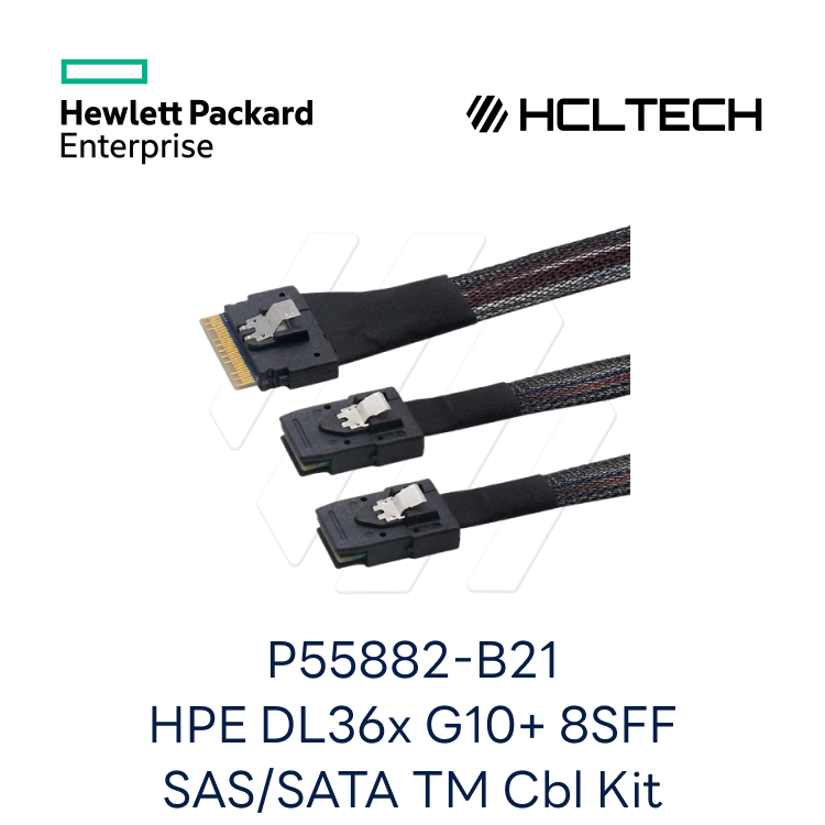 P55882-B21 HPE DL36x G10+ 8SFF SAS/SATA TM Cbl Kit : 에이치씨엘테크