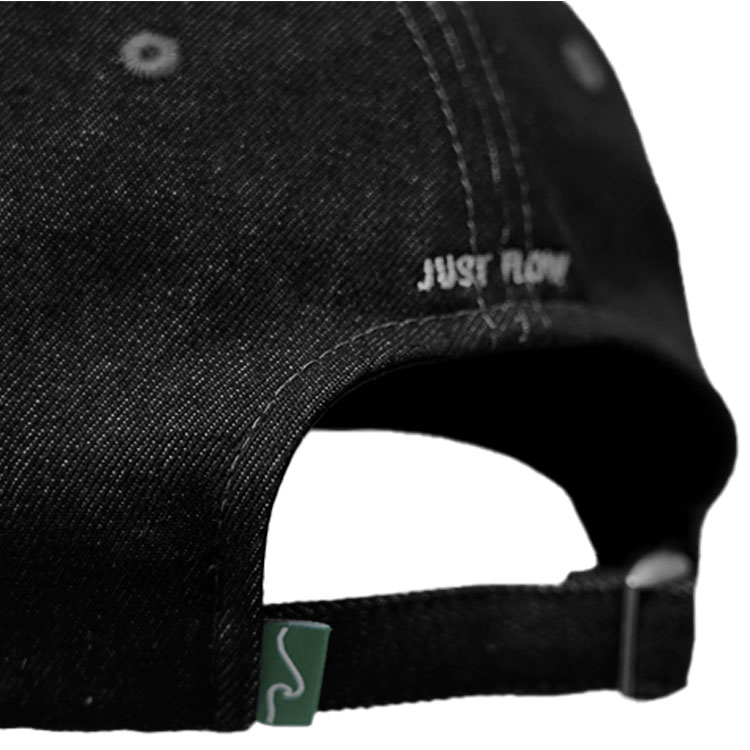 JUSTFLOW 저스트플로우 워시드 데님 볼캡 청모자 (진청/흑청)