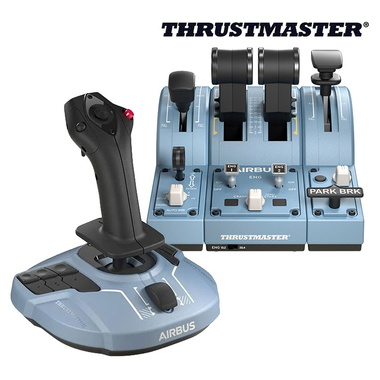 트러스트마스터 TCA AIRBUS EDITION 에어버스 에디션 풀세트 (사이드스틱/쓰로틀/애드온) (PC전용) : 에이투비샵 ...