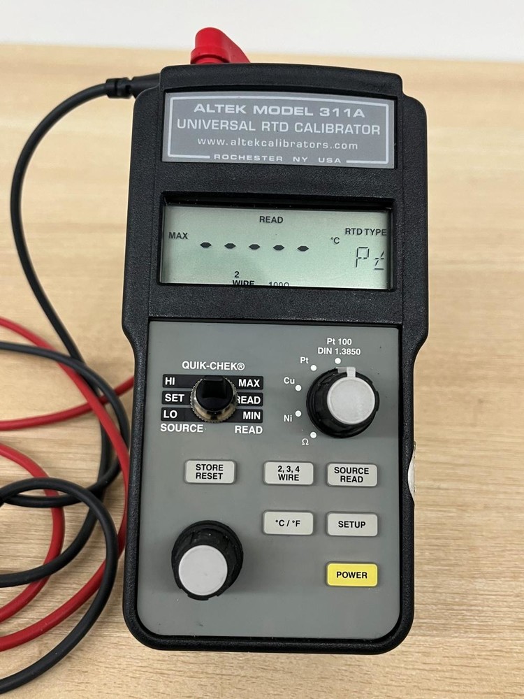 ALTEK 311A Universal RTD Calibrator 휴대형 RTD 교정기 : 엠아이티솔루션
