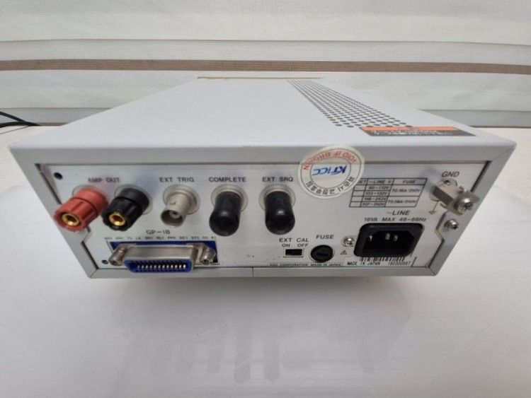 ADVANTEST R8240 Digital Electrometer : 엠아이티솔루션