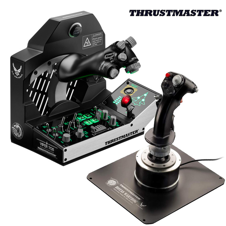 트러스트마스터 F-16 VIPER 스틱 HOTAS 마그네틱 베이스 TQS 미션팩 풀세트 (PC/공식수입) : 에이투비샵 (ATOB)