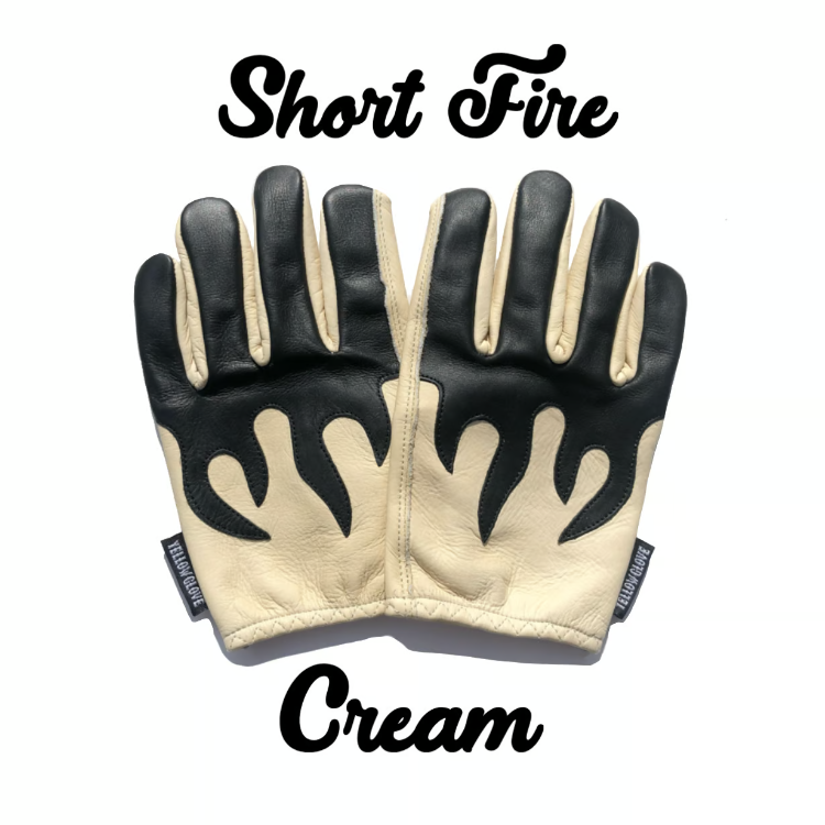 YELLOW GLOVE-SHORT FIRE / CREAM : 빠뜨롱 (EL PATRON)