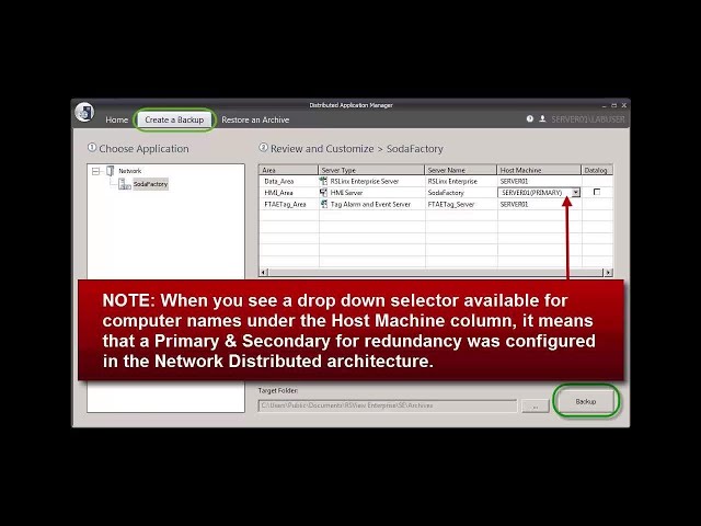 How to Backup and Restore a FactoryTalk View SE Network Distributed ...