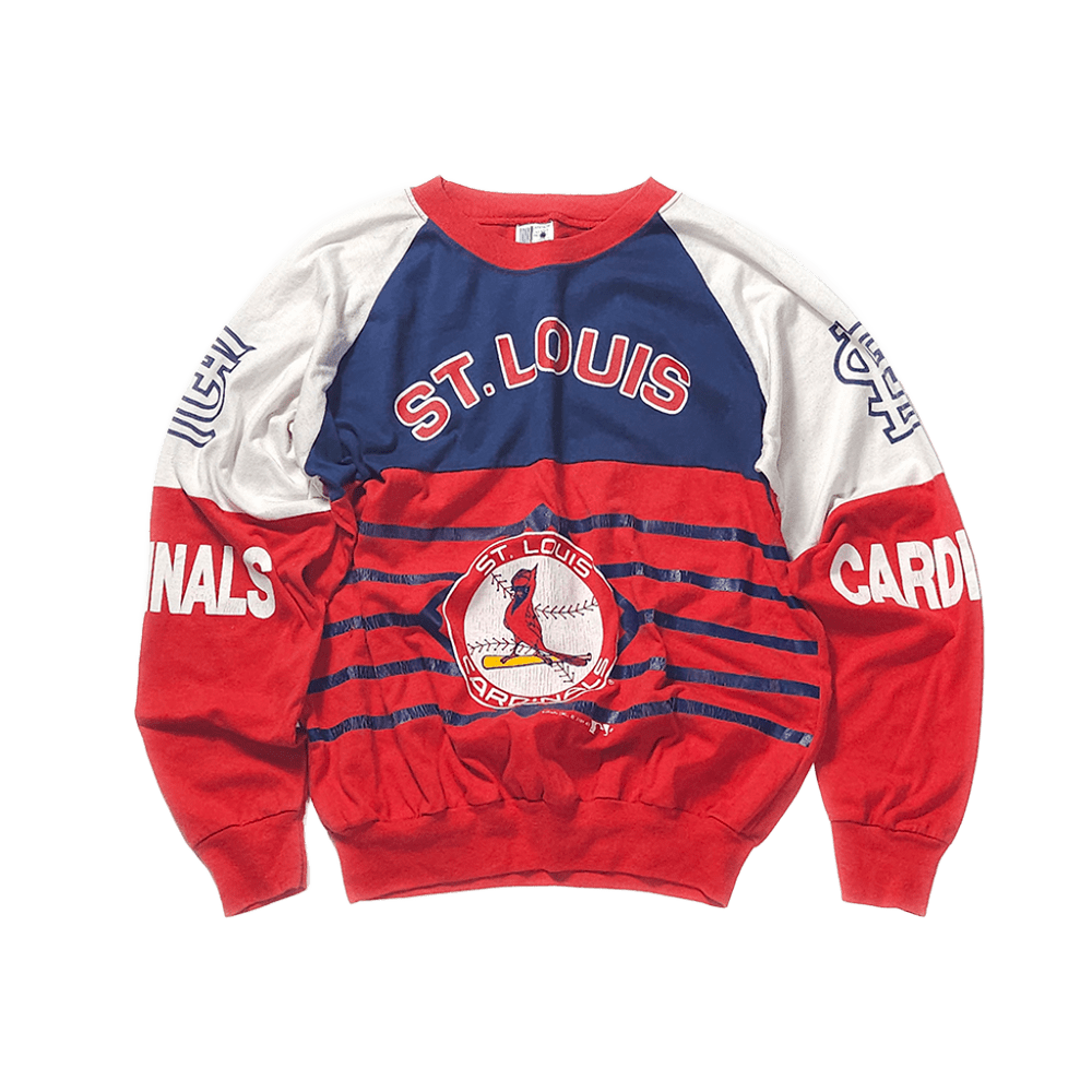 89s GARAN USA Made MLB ‘St.Louis Cardinals’ Long Sleeve T-shirt : 모노블록
