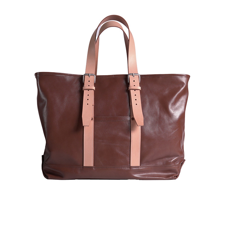 B-3 tote & shoulder bag light brown & natural (only one) : 엠비스