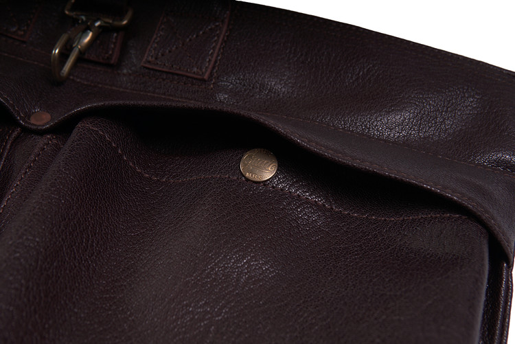 Helmet bag goat skin brown(G-1 jacket leather) : 엠비스