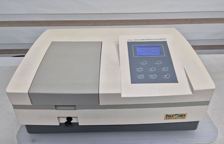 human X-ma 1200 Spectrophotometer 분광 광도계 Wavelength Range 200 to 1000 ...