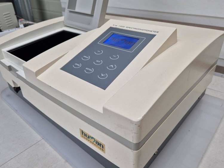 human X-ma 1200 Spectrophotometer 분광 광도계 Wavelength Range 200 to 1000 ...