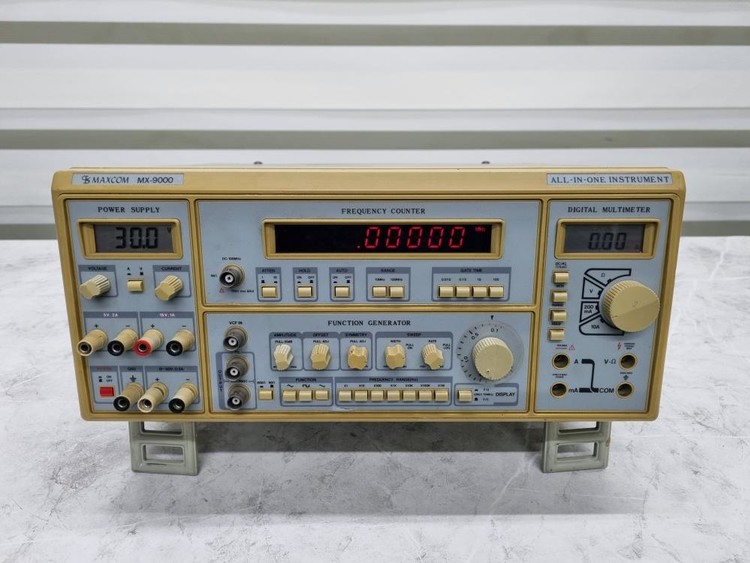 Maxcom MX-9000 ALL IN ONE Instrument 파워 서플라이 멀티미터 : 엠아이티솔루션
