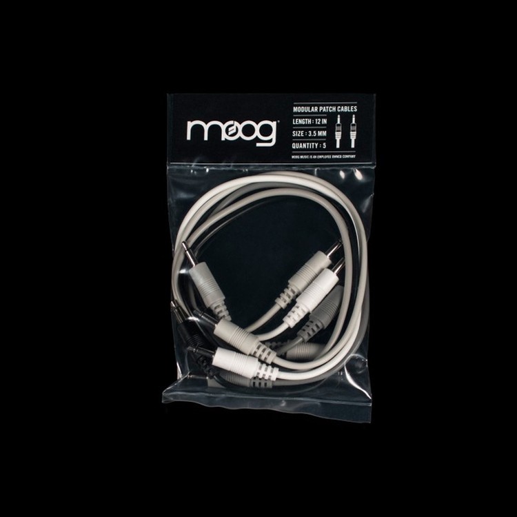 Moog Patch Cable 5팩 무그 유로랙 패치케이블