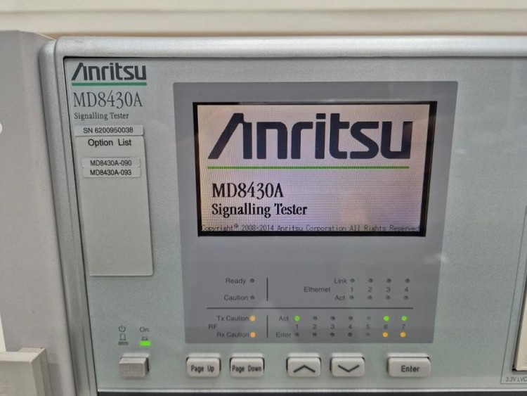 Anritsu MD8430A Signalling Tester : 엠아이티솔루션