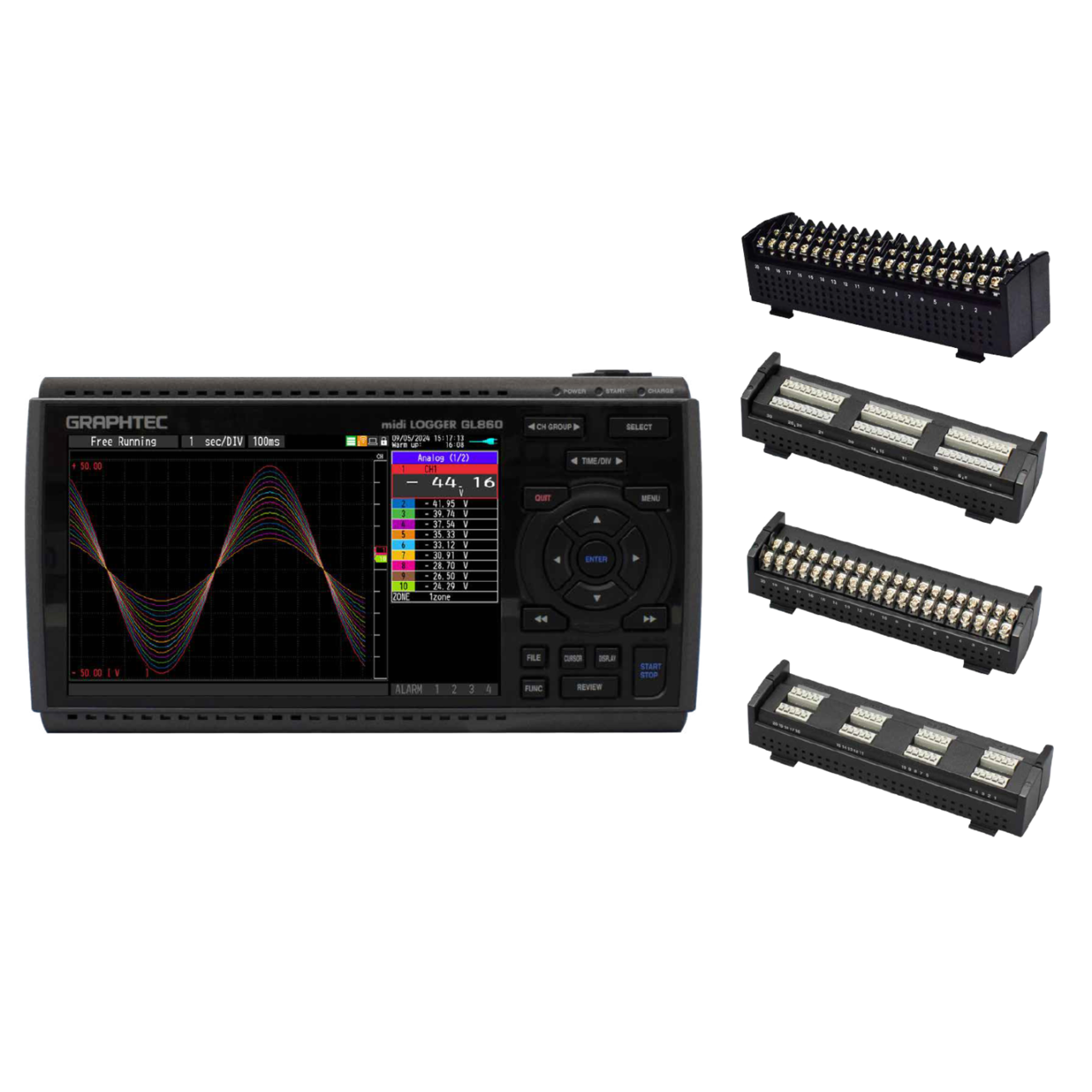 GRAPHTEC | 휴대용 데이터로거 - GL860