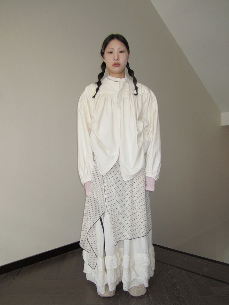 3MONTH design feeling niche spring loose Long sleeve shirt : 유스키트 YOUTHKIT