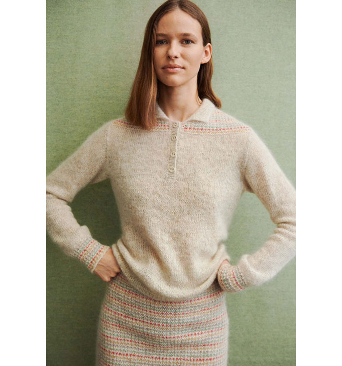 ISAGER Tove shirt & Skirt Pattern Kit