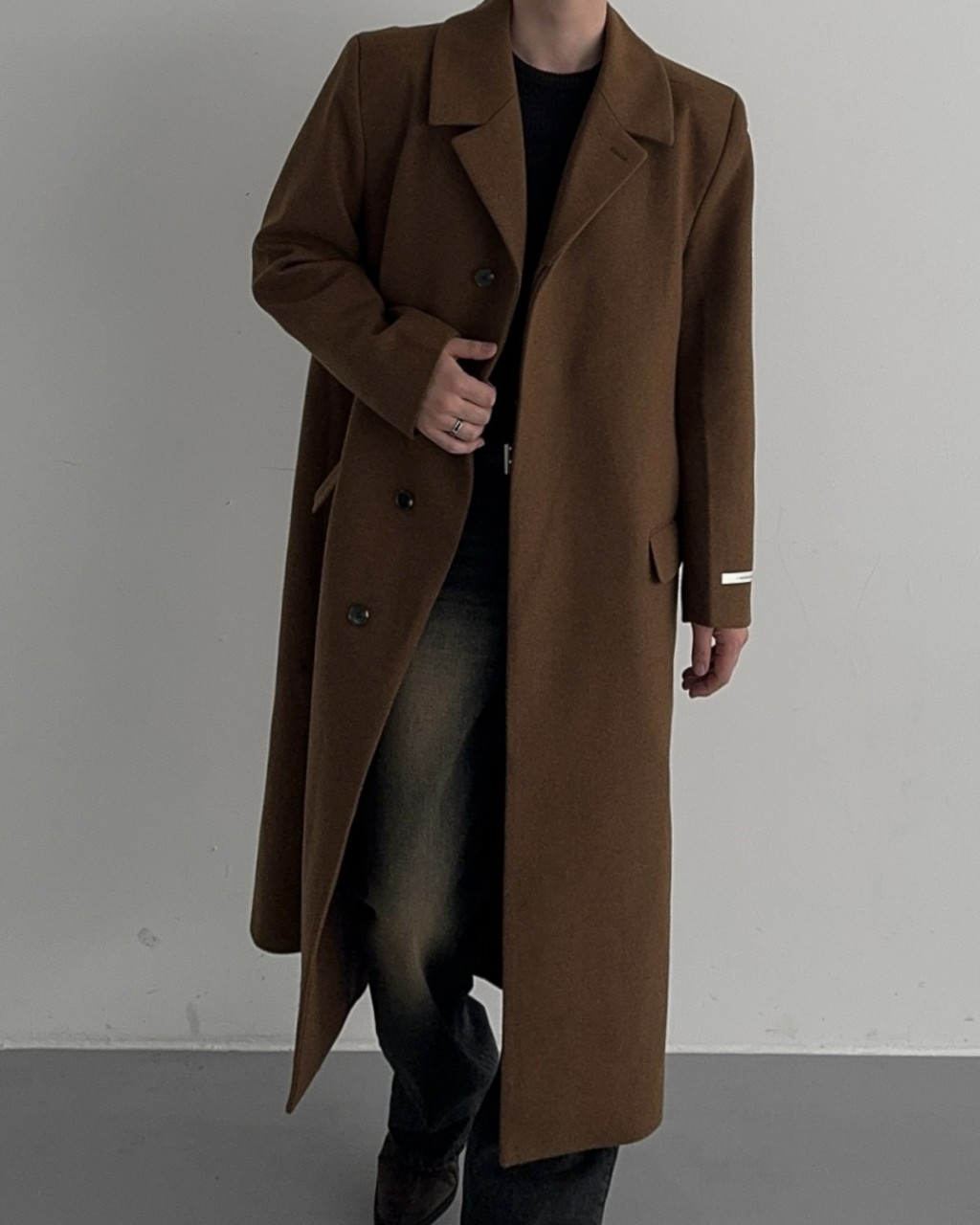 [PREMIUM] 블랑드 히든 울 코트 2COL : 이치반