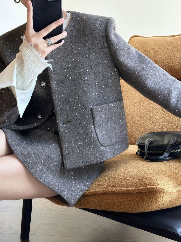 WANGER Little Herringbone Jacket : 소냐도르(soñador)