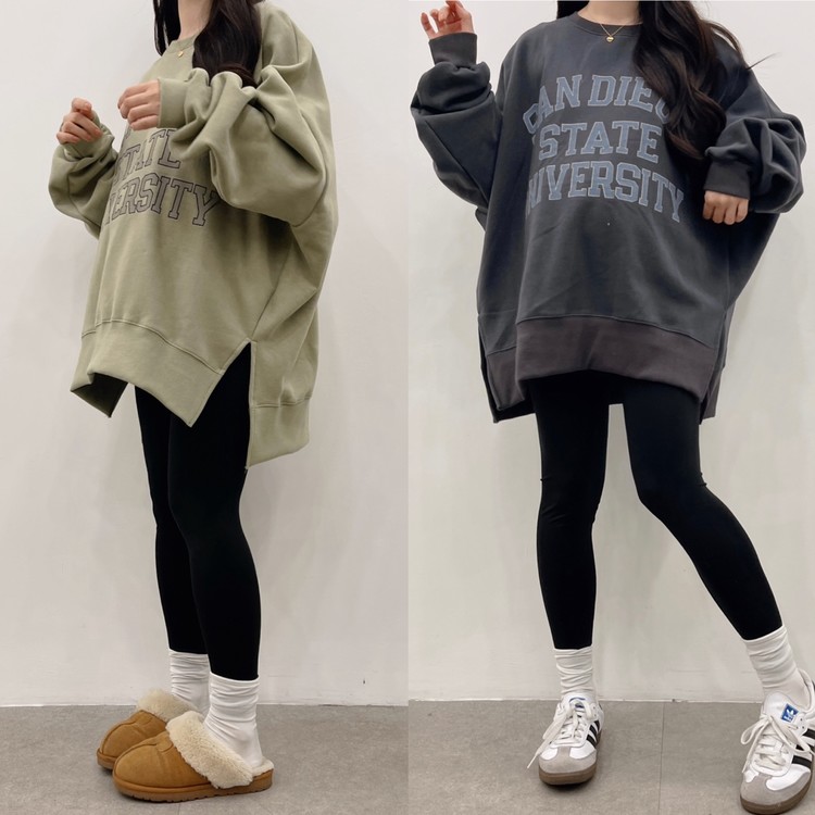 (기모)언발샌디오버MTM-3color : 제이린