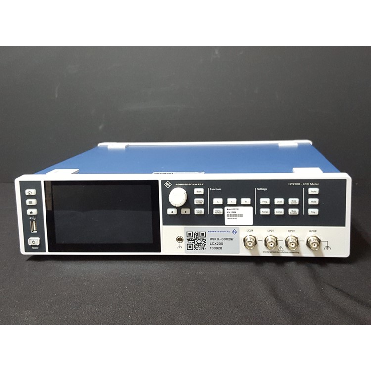 R&S LCX200 LCR미터 : 포도크림 - 세상에서 가장 상큼한 B2B 중고/렌탈 플랫폼